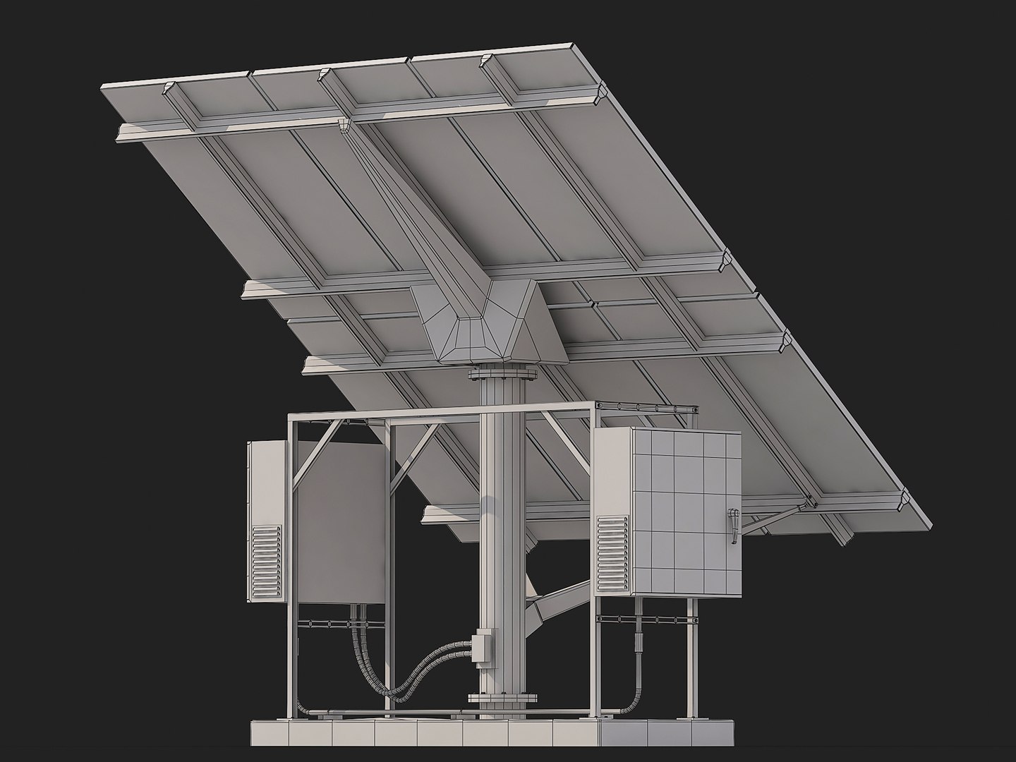 Solar Panel 3d Model