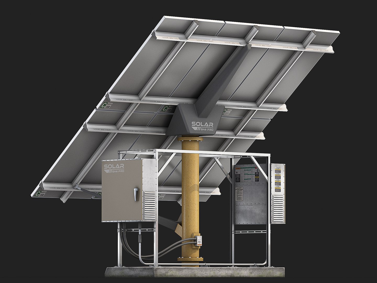 Solar Panel 3d Model