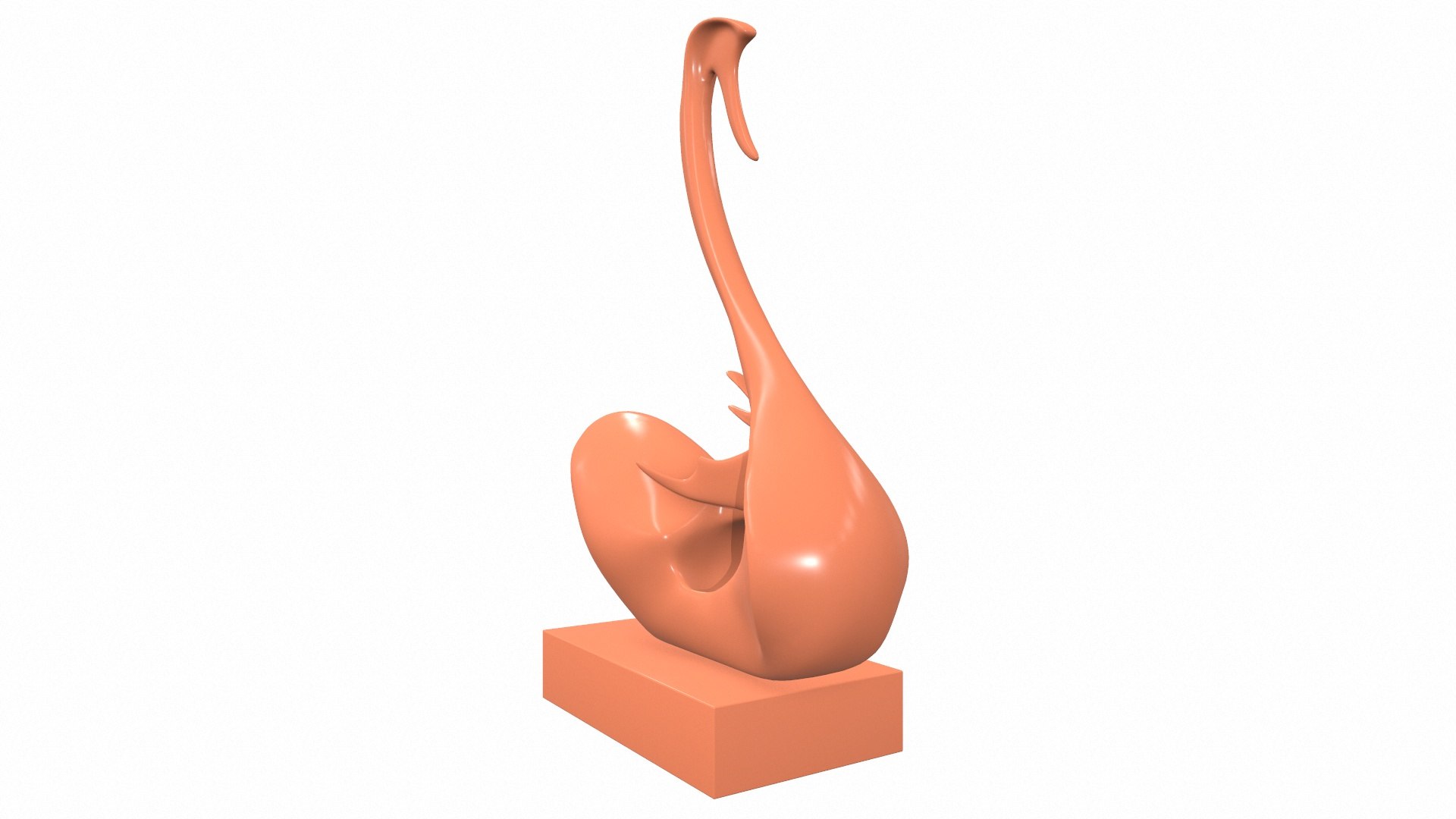 3D Abstract sculpture M072 - TurboSquid 1872449