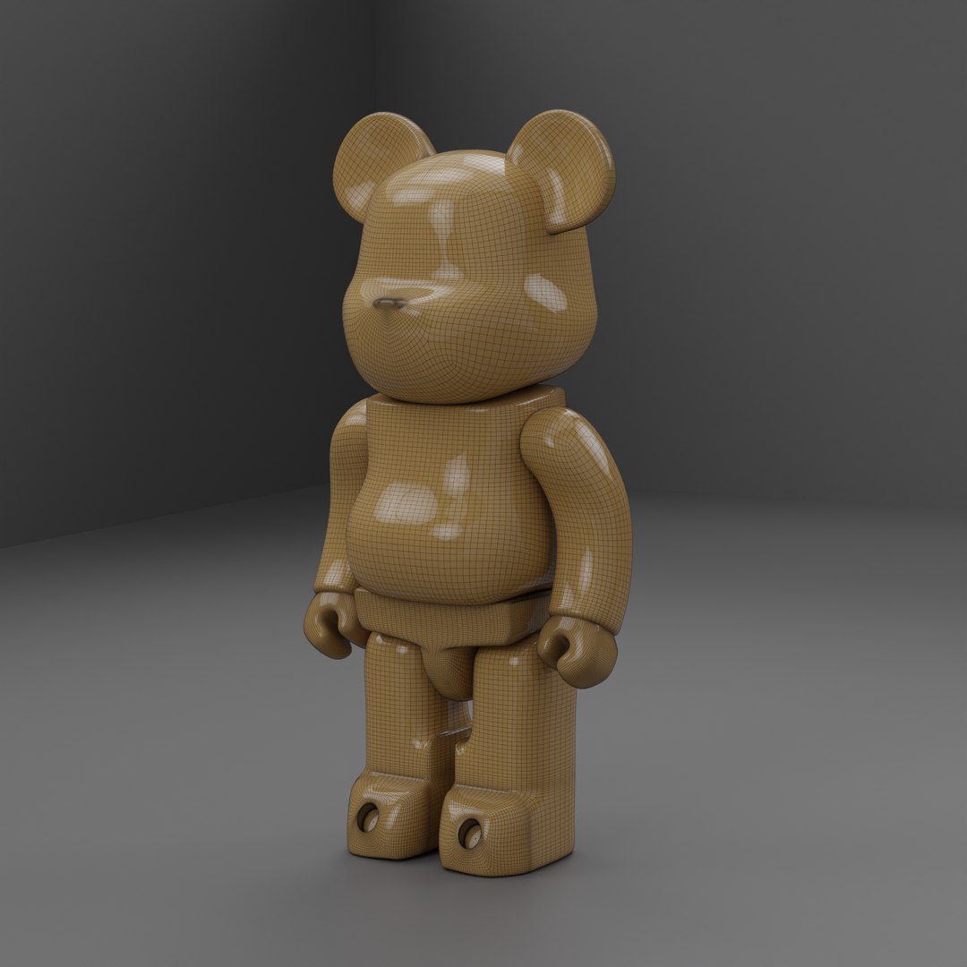 BearBrick 3D Model - TurboSquid 1958094