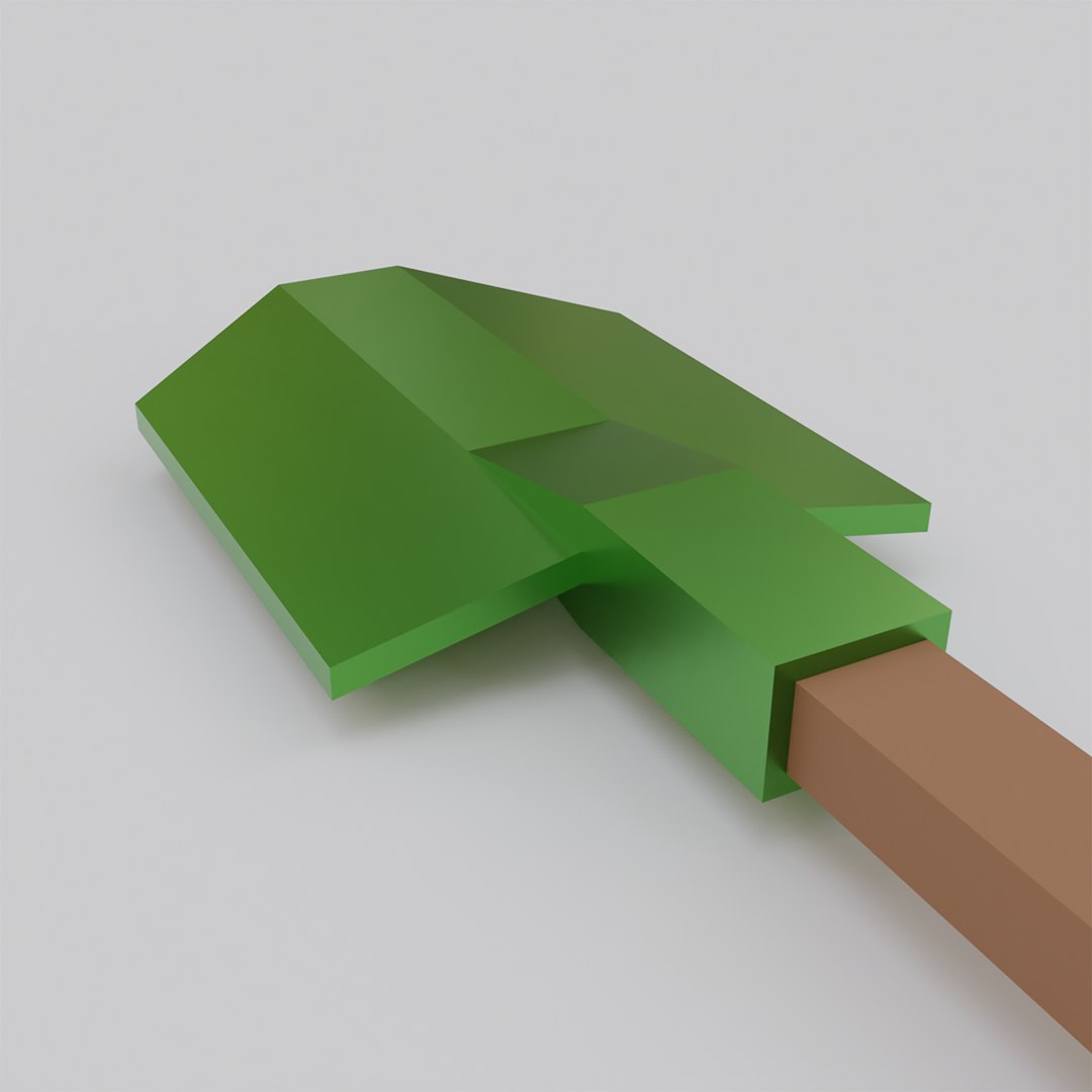 Free Low Poly Rake And Shovel Model - TurboSquid 2204817