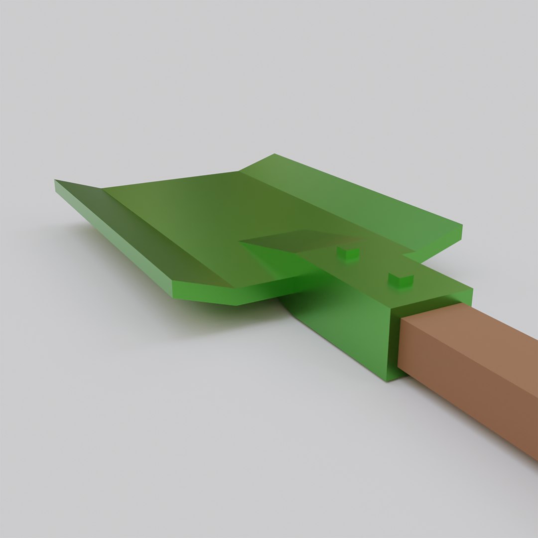 Free Low Poly Rake And Shovel Model - TurboSquid 2204817
