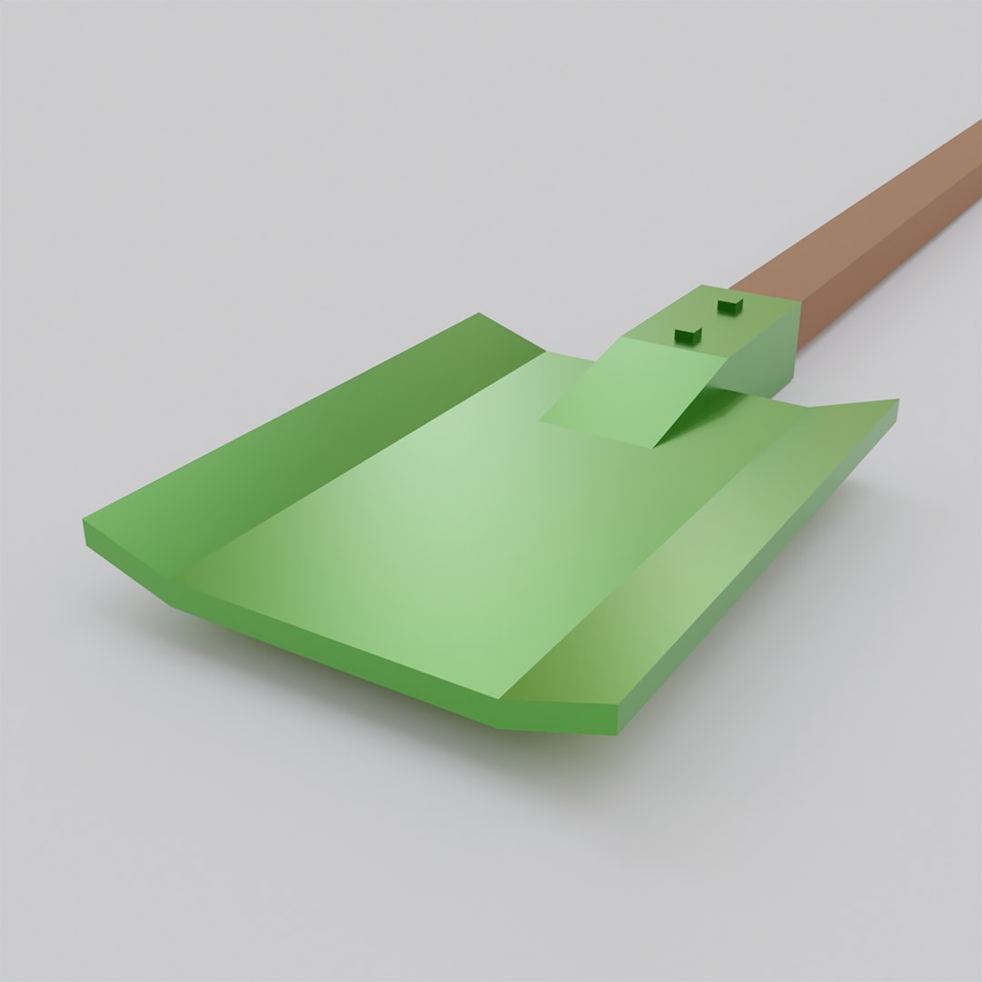 Free Low Poly Rake And Shovel Model - TurboSquid 2204817