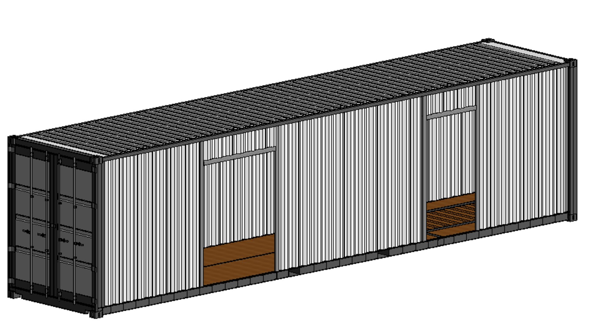 3D Smart Shipping Revit Parametric Model - TurboSquid 1626461
