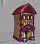 3d Model Toontown Buildings