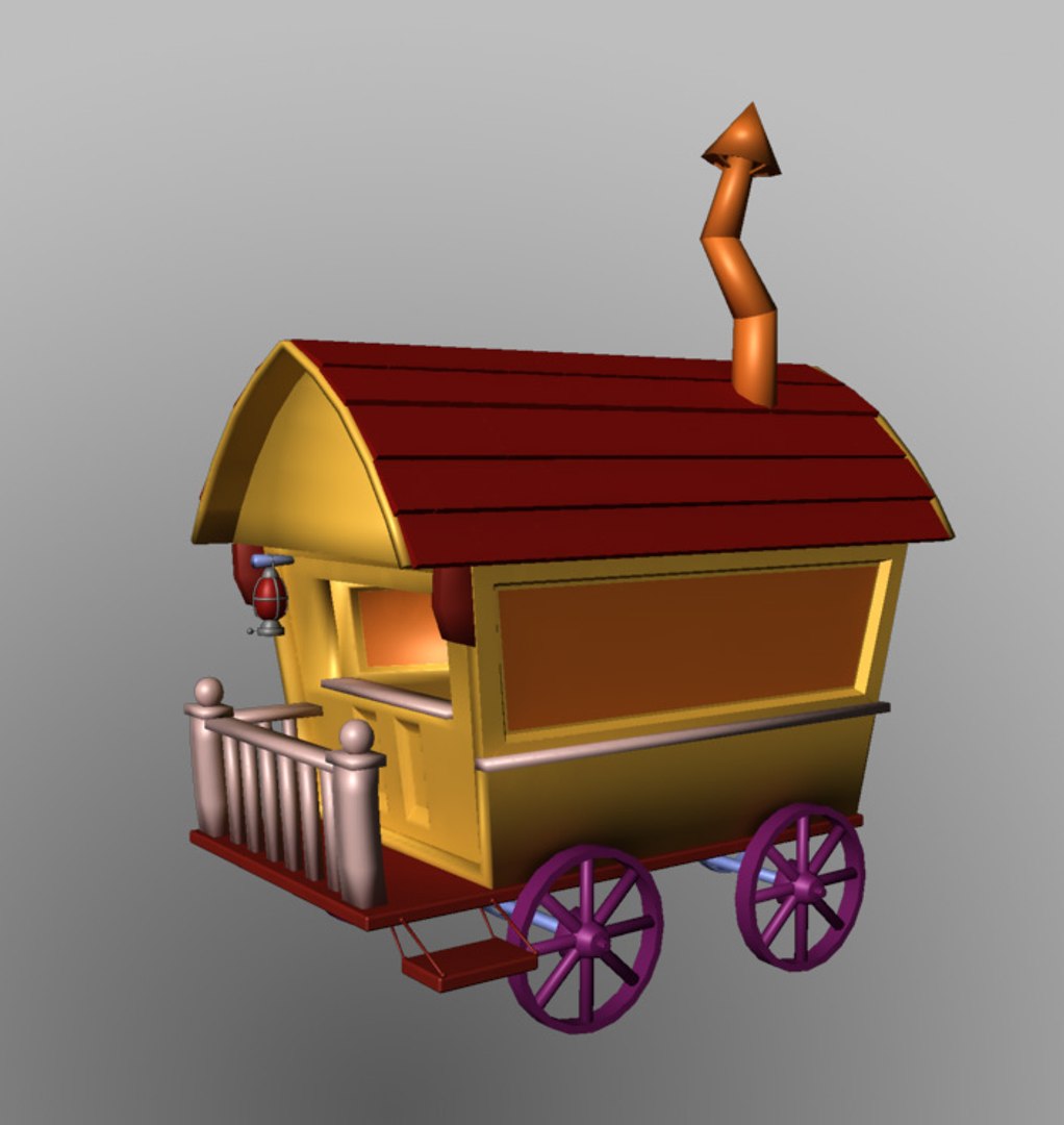 3d Model Toontown Buildings