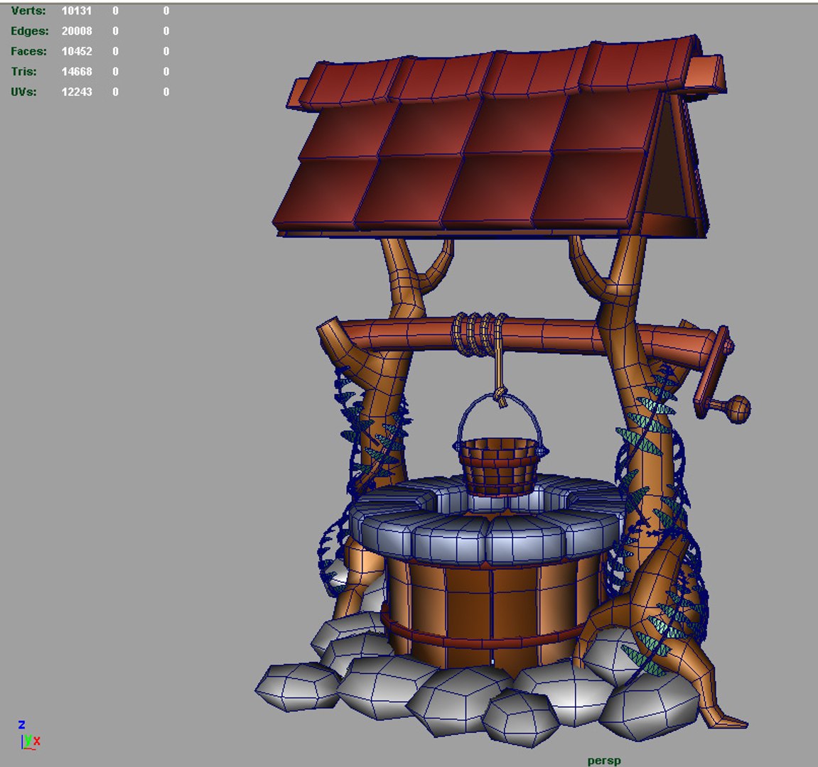 3d Model Toontown Buildings