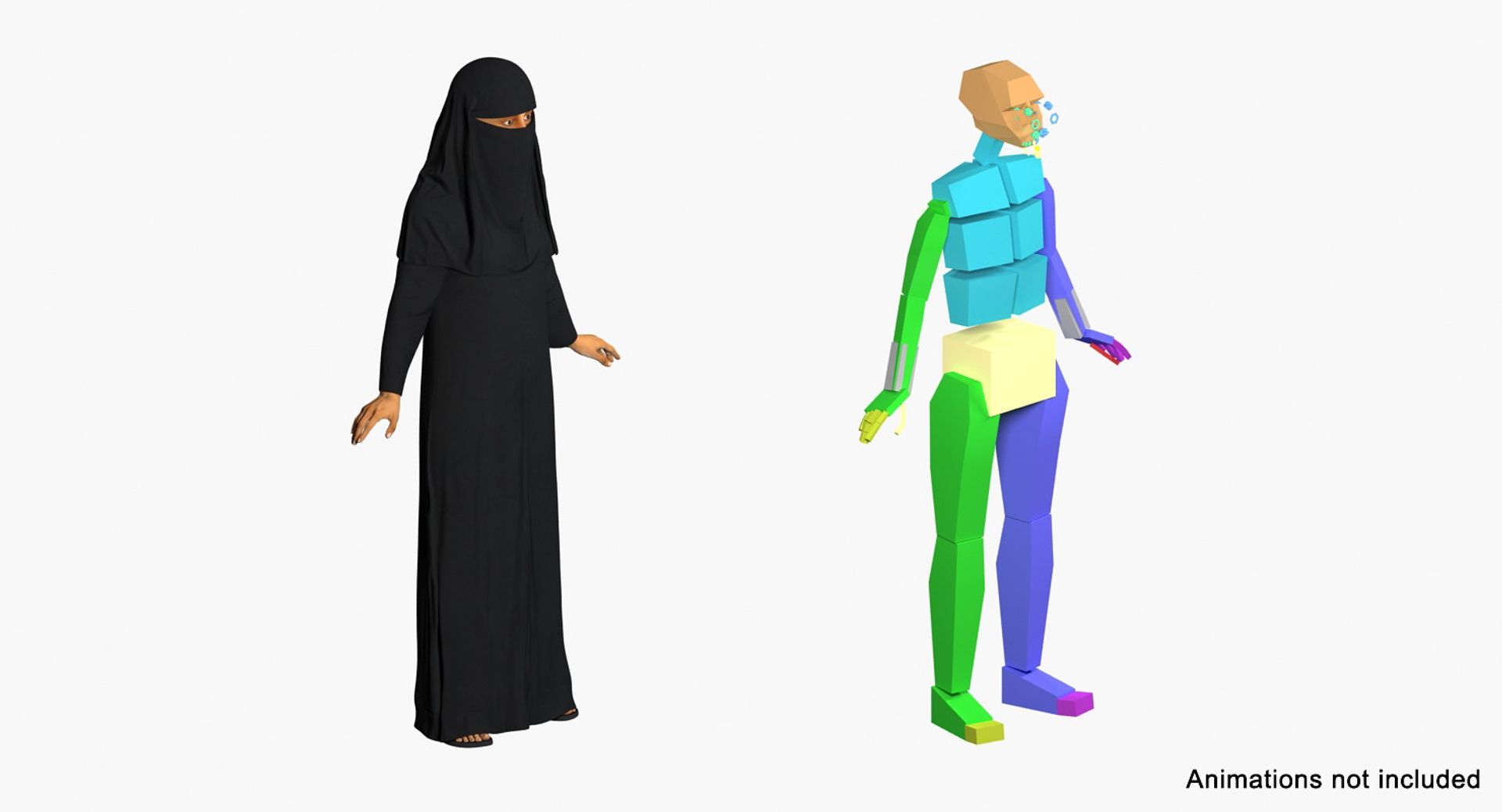 Arab People Rigged Model - TurboSquid 1222961