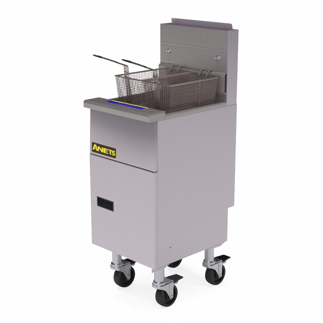 Anets Goldenfry Split Pot Fryer AGG14T Model - TurboSquid 2088921