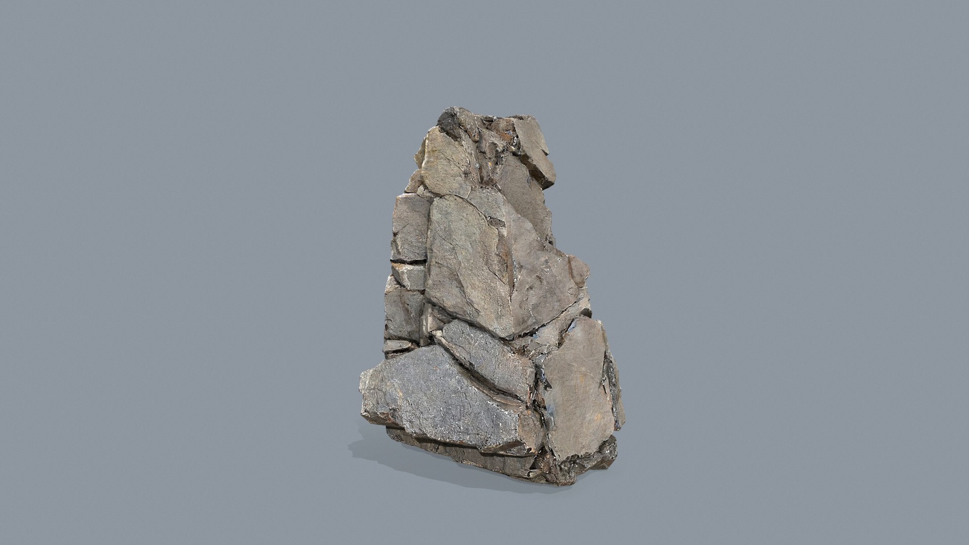 3D Model Cliff Rocks - TurboSquid 2253146