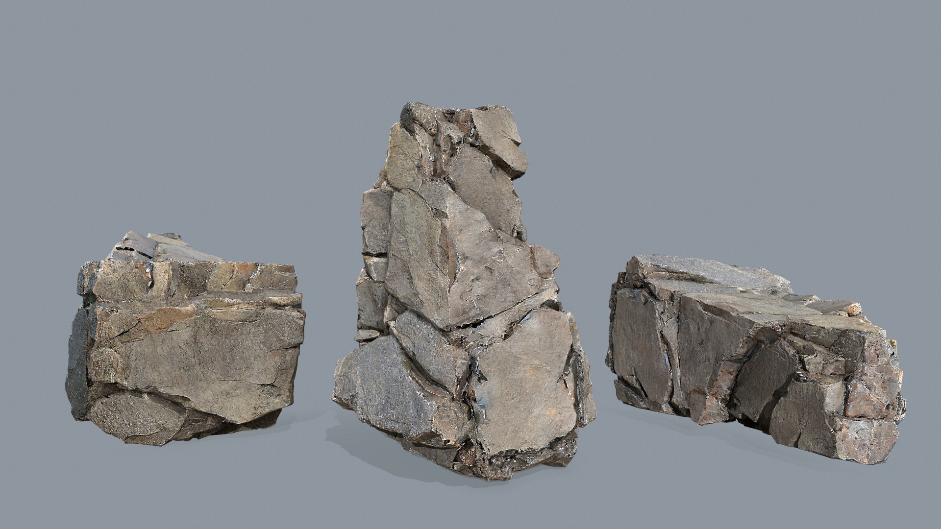 3D Model Cliff Rocks - TurboSquid 2253146