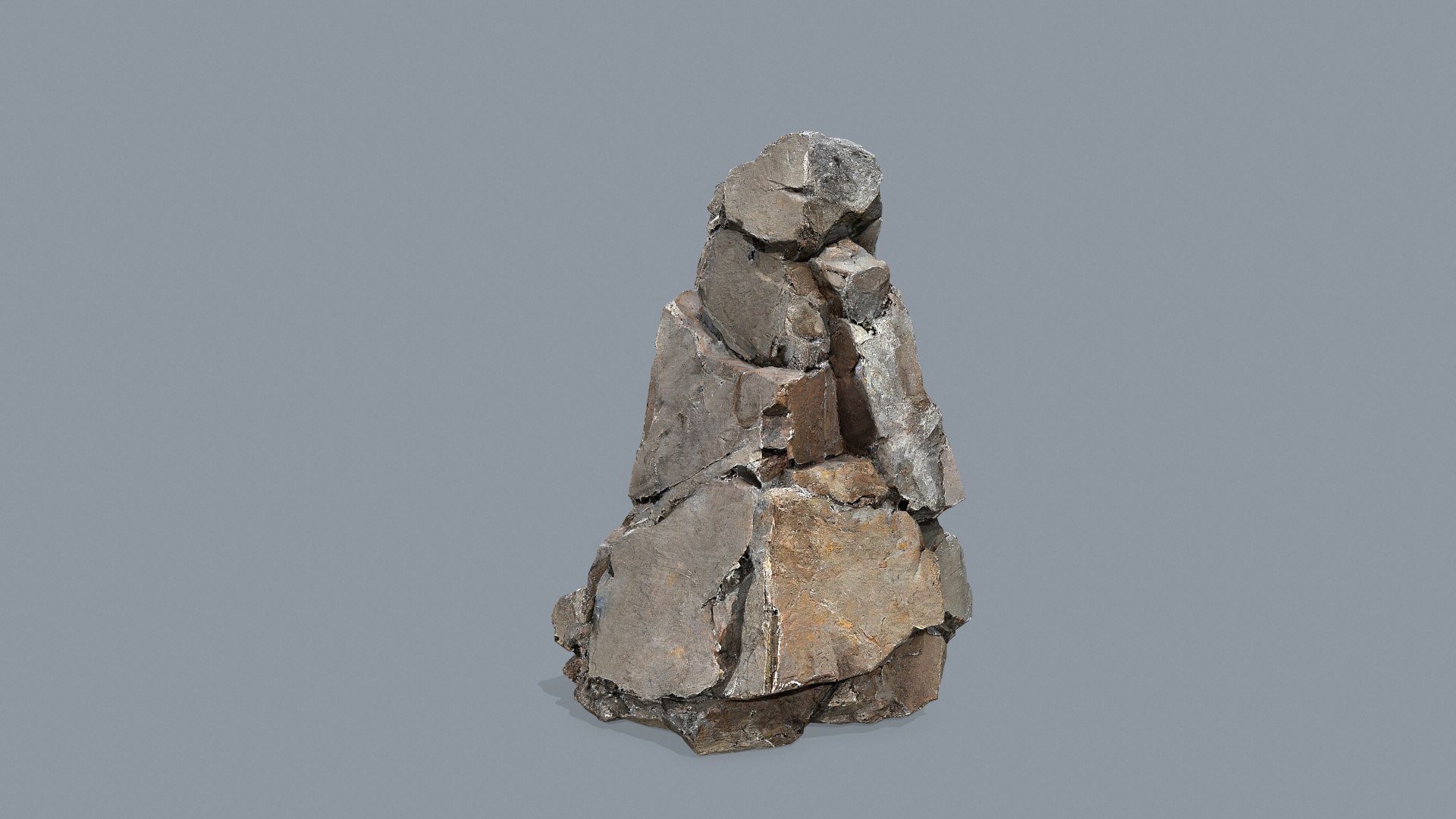 3D Model Cliff Rocks - TurboSquid 2253146