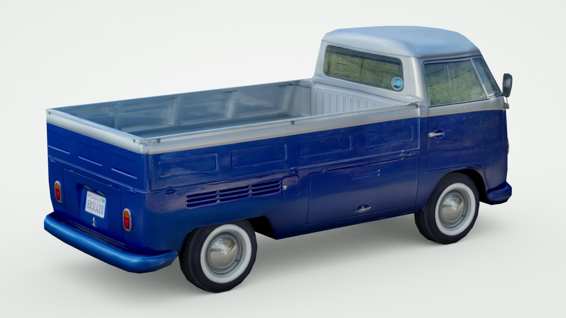 3D 1975 Volkswagen Kombi Pickup Transporter Model - TurboSquid 2206750