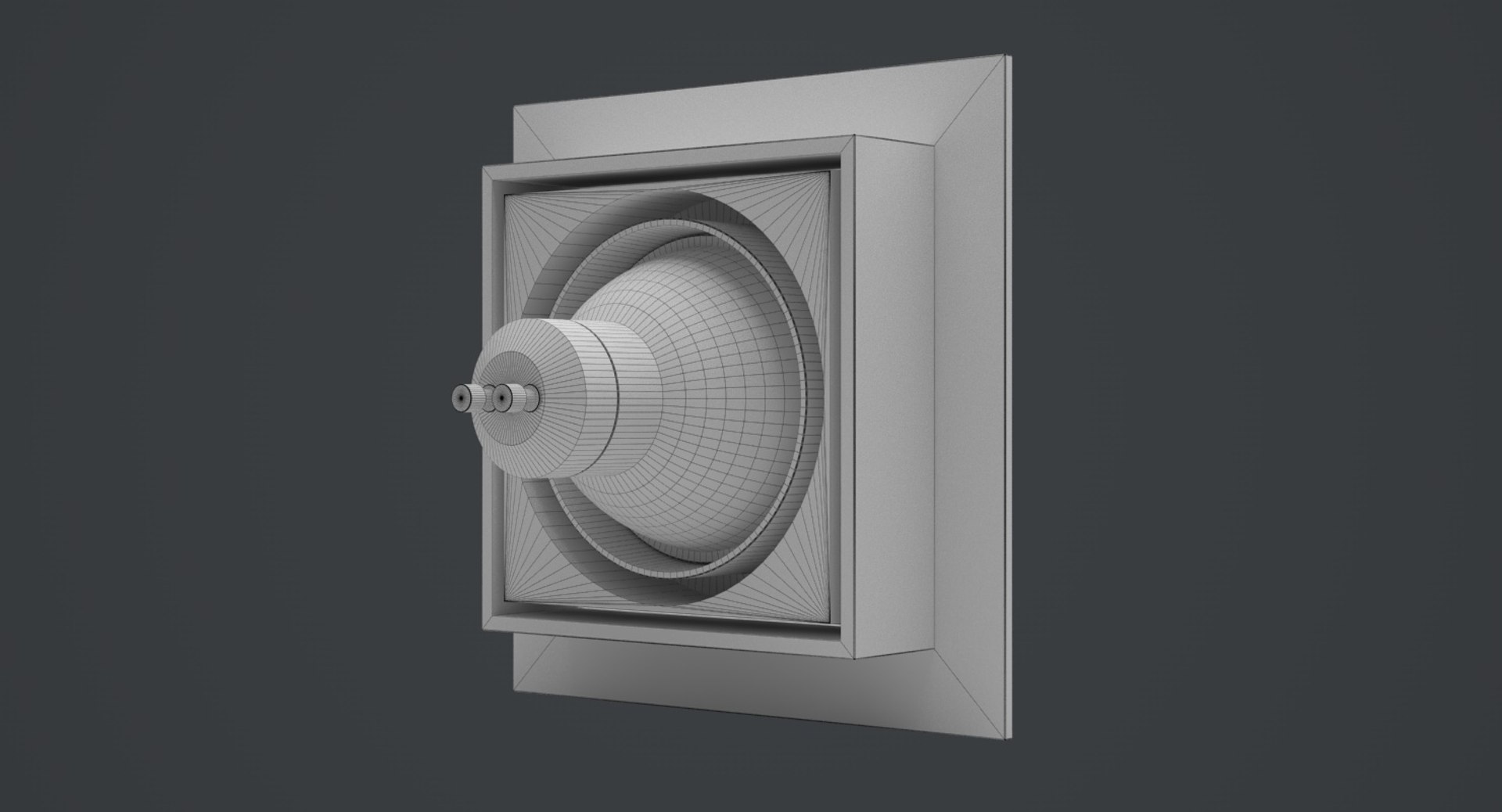 3d Model Downlight Spotlight Light