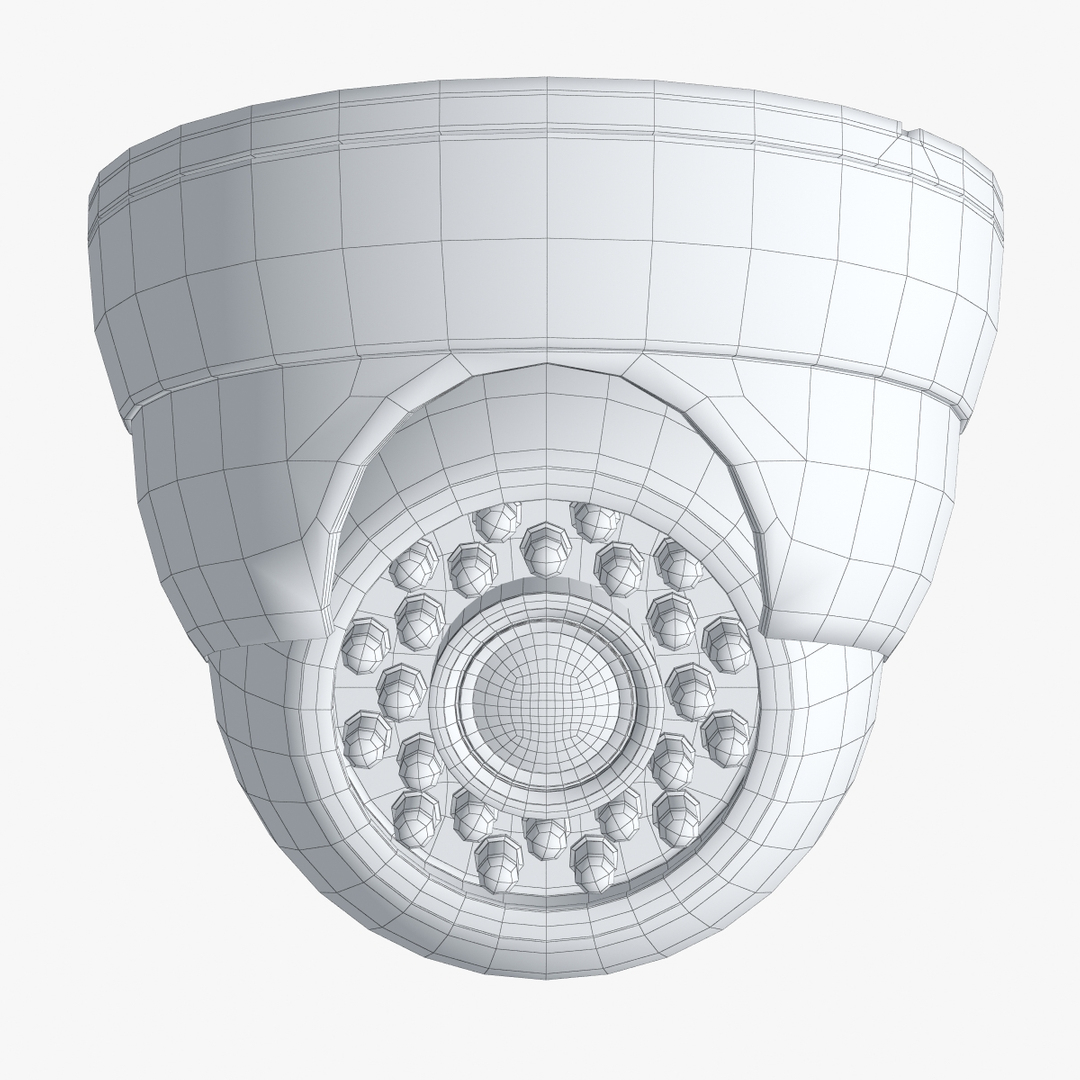 3d Model Security Camera 1