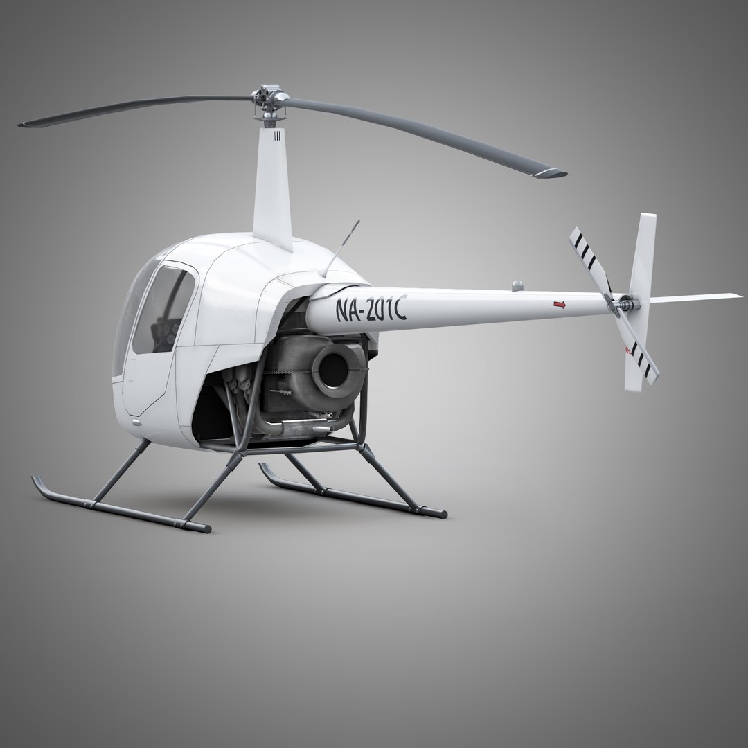 Max Robinson R22 Helicopter