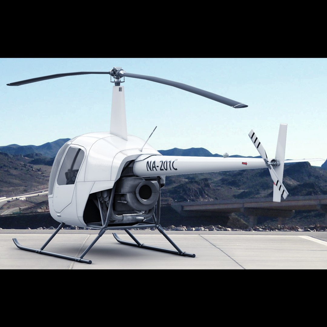 Max Robinson R22 Helicopter