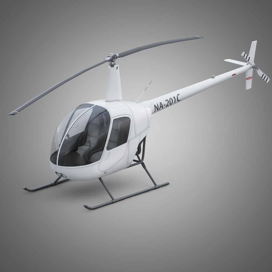 Max Robinson R22 Helicopter