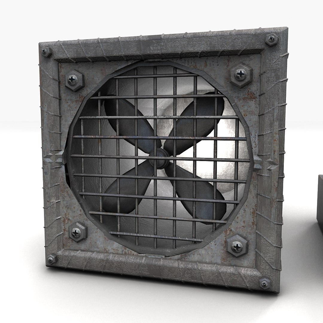 ventilator vent 3d model