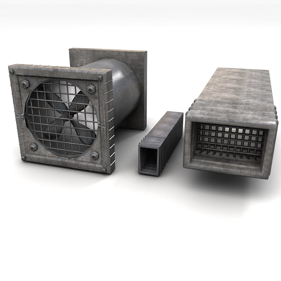 ventilator vent 3d model