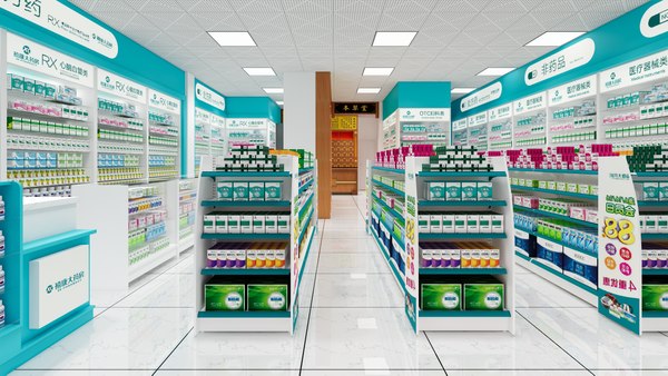 Pharmacy SketchUp Models for Download | TurboSquid