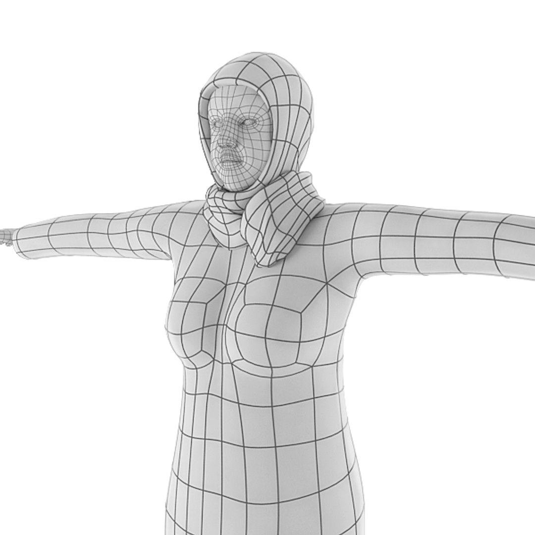 3D Base Female Model - TurboSquid 1152174