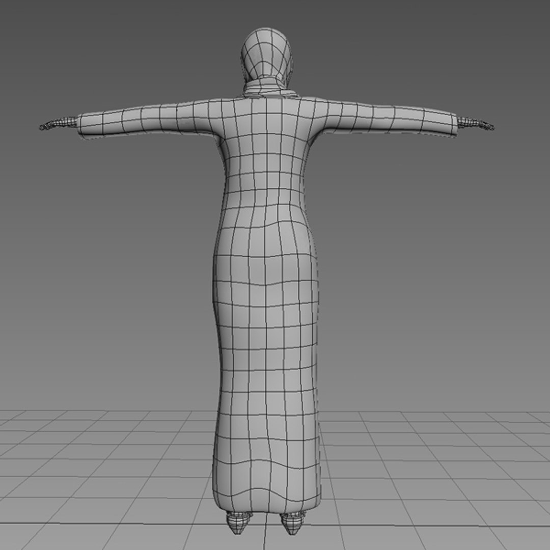 3D Base Female Model - TurboSquid 1152174