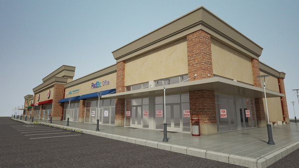 3D model retail store build - TurboSquid 1425150