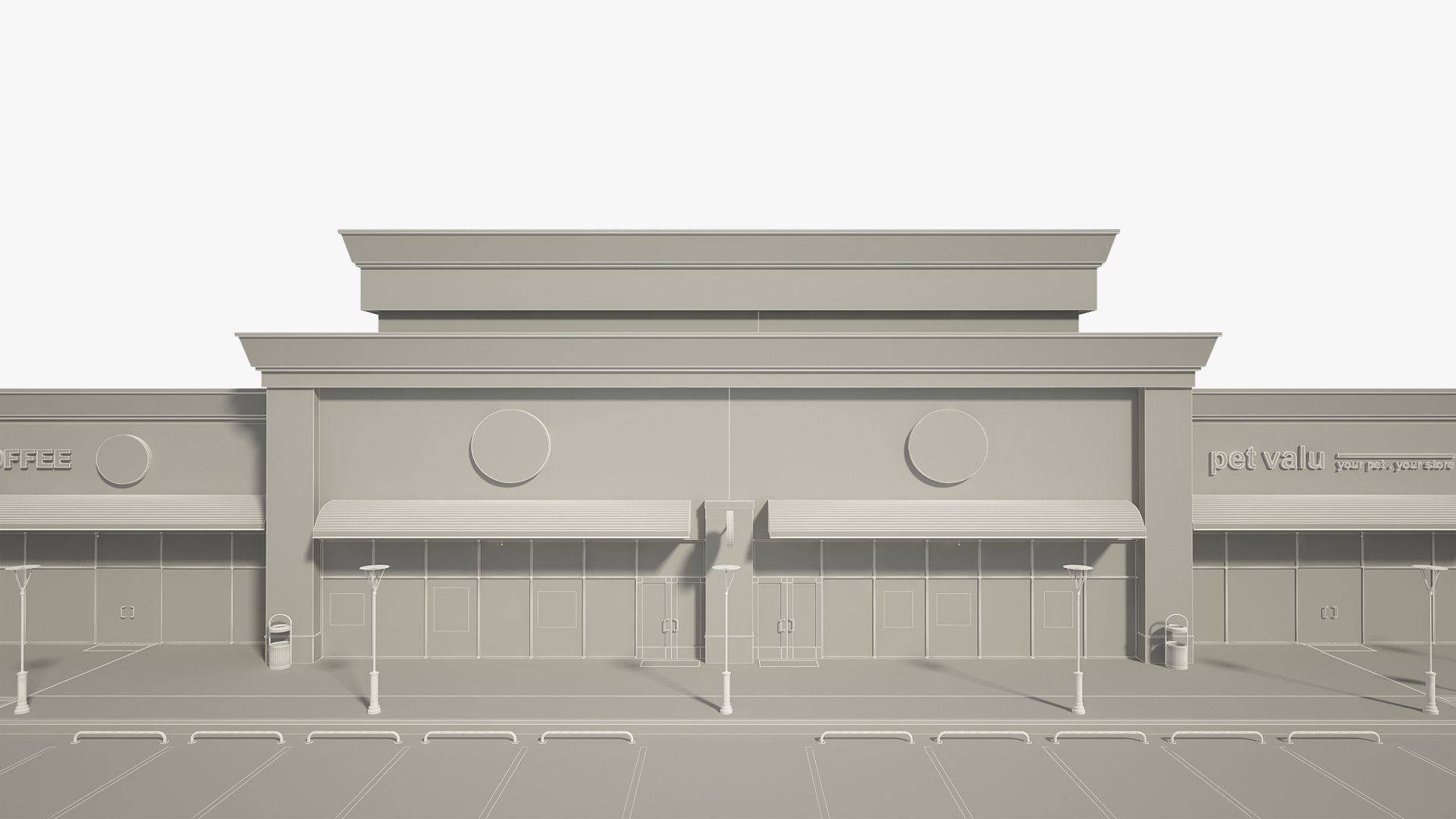 3D Model Retail Store Build - TurboSquid 1425150