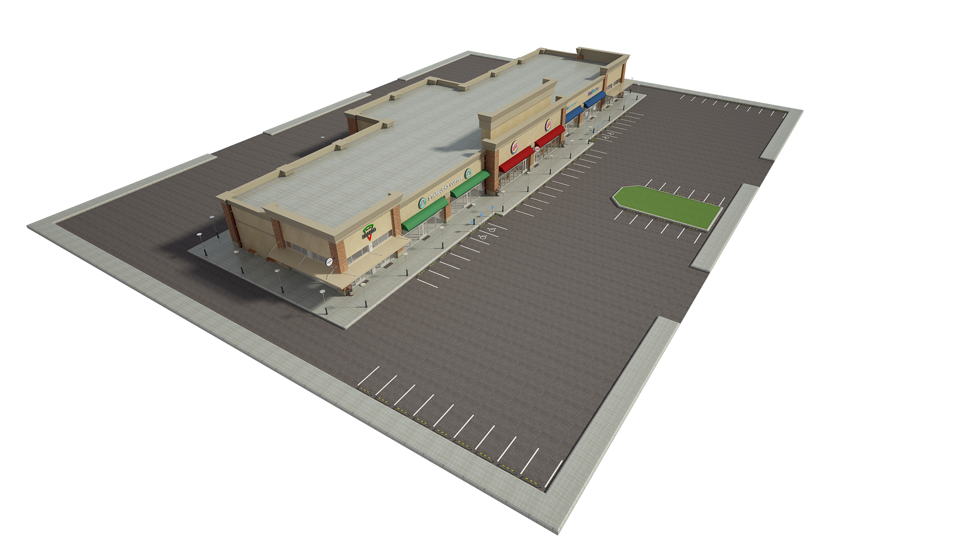 3D model retail store build - TurboSquid 1425150