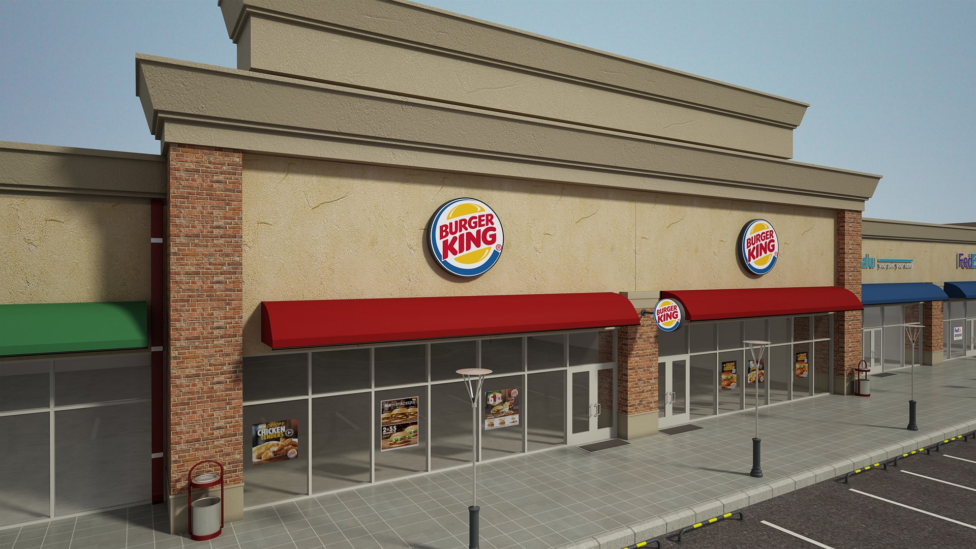 3D Model Retail Store Build - TurboSquid 1425150