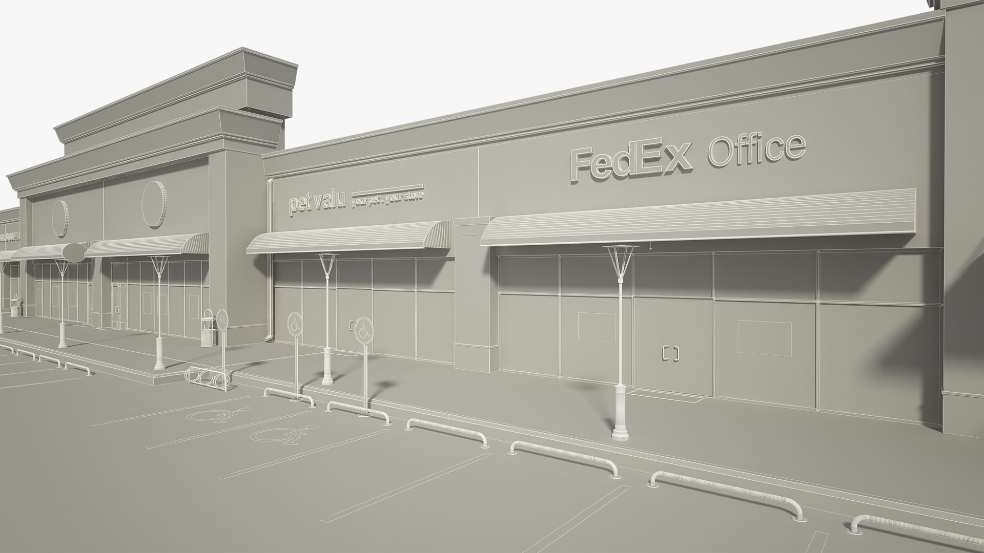 3D Model Retail Store Build - TurboSquid 1425150