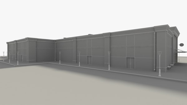 3D model retail store build - TurboSquid 1425150