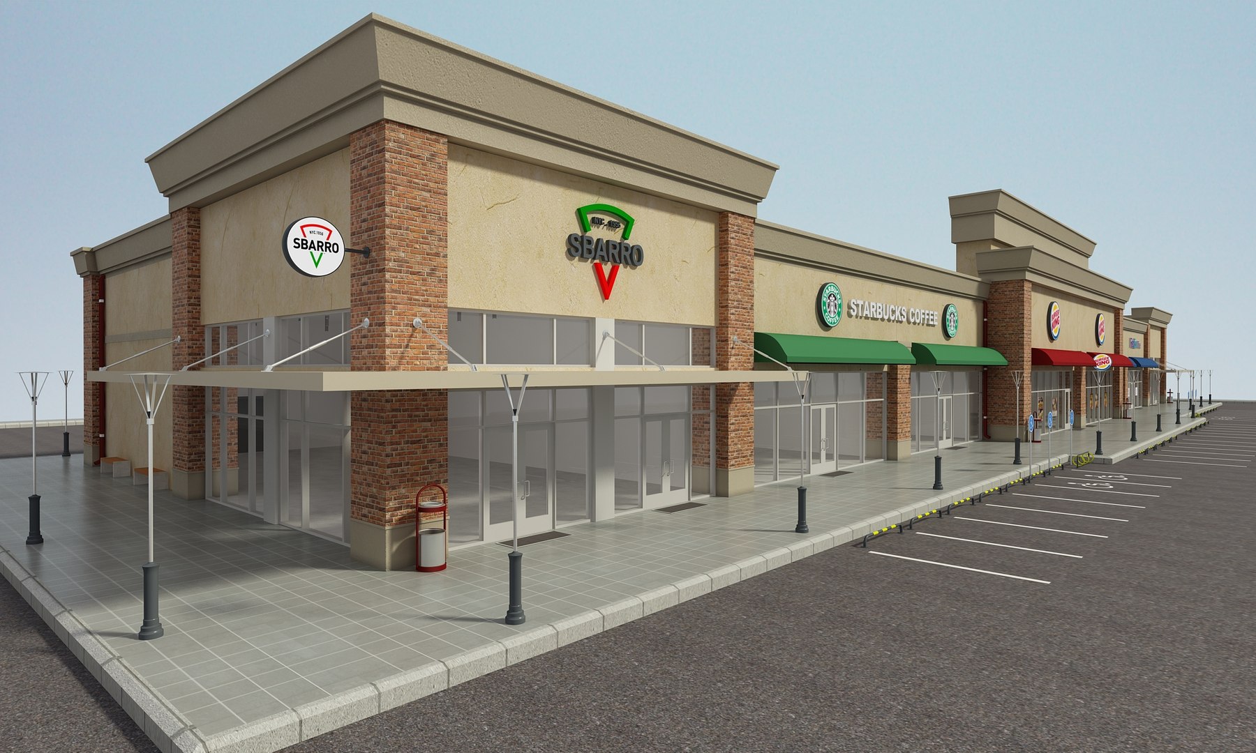 3D Model Retail Store Build - TurboSquid 1425150