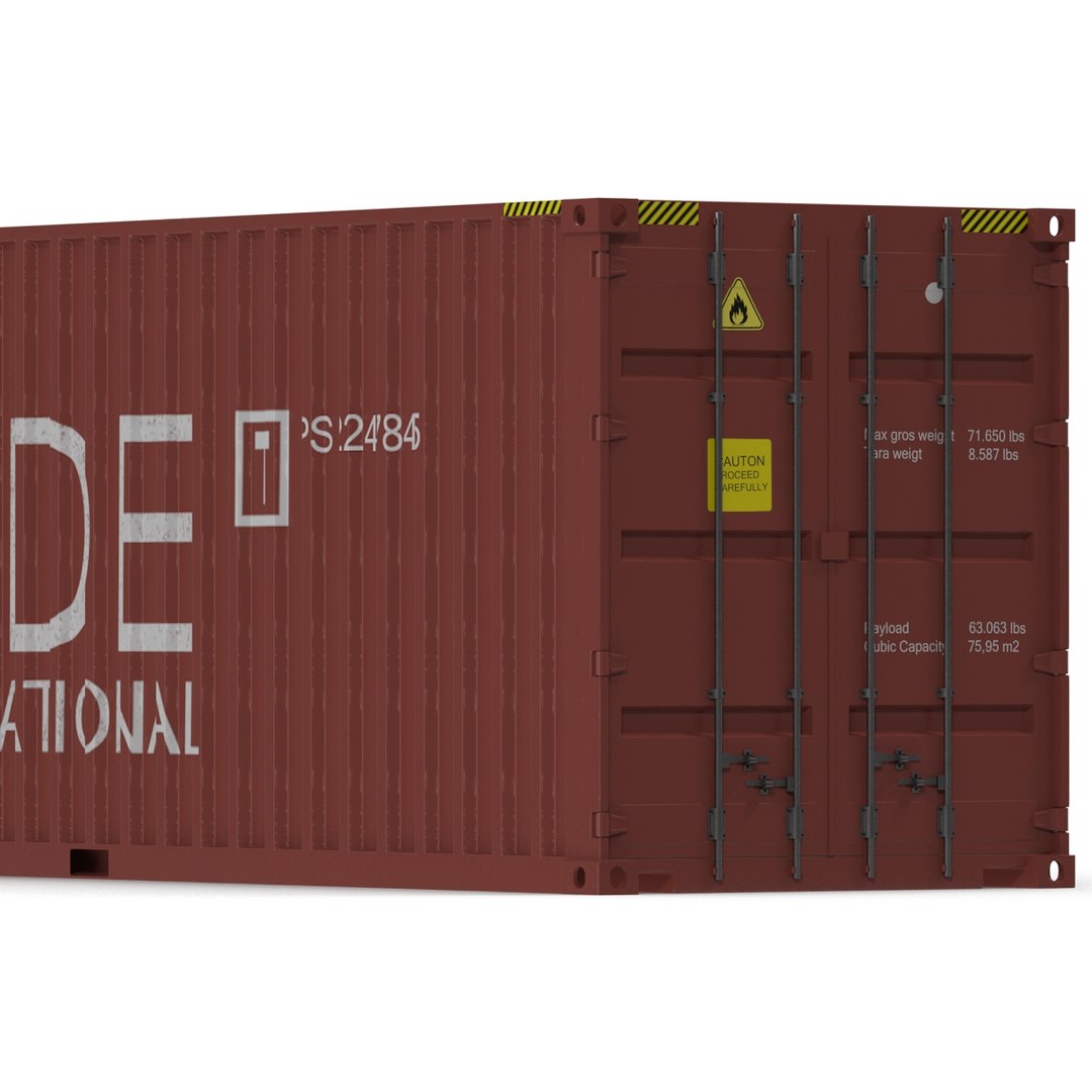 40 Ft Container Red Max