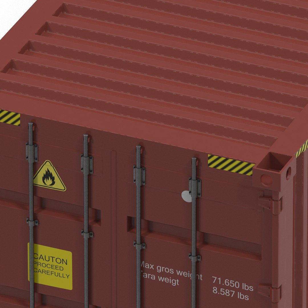 40 Ft Container Red Max