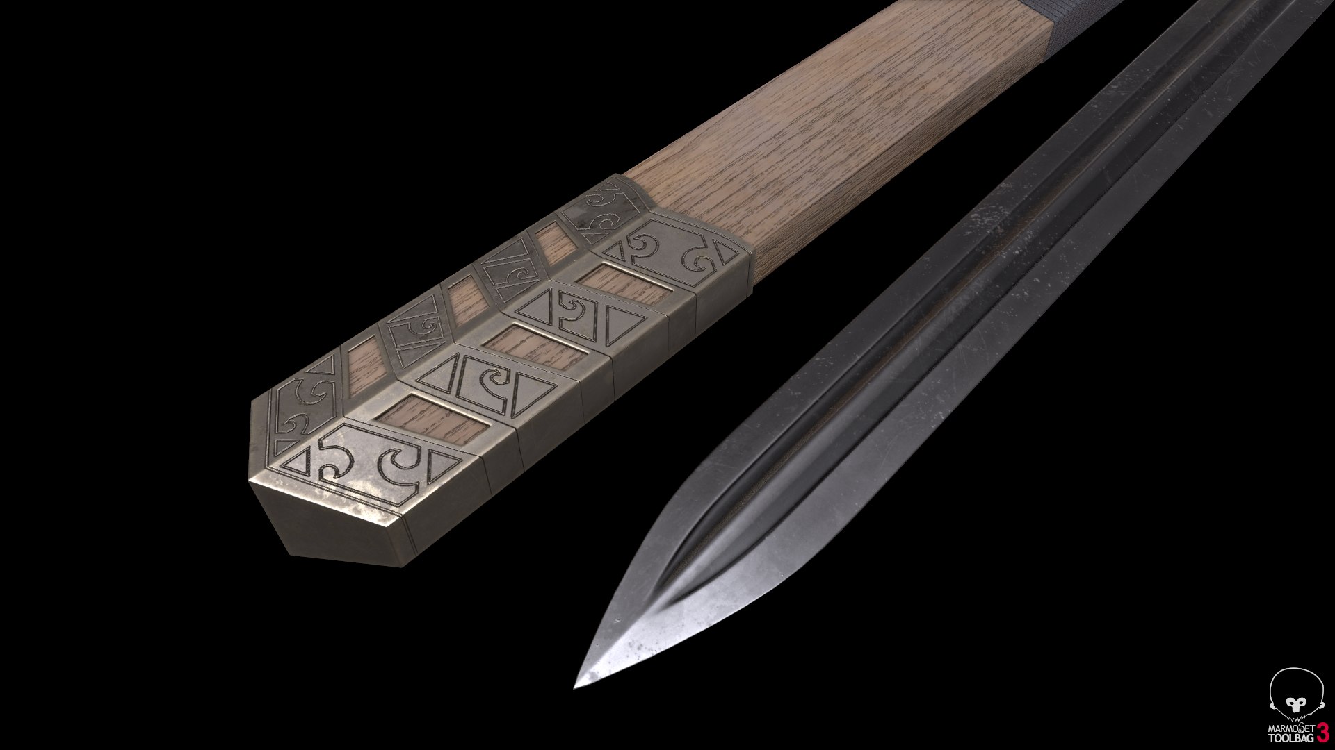 Ancient Chinese Jian Sword Model - TurboSquid 1771278