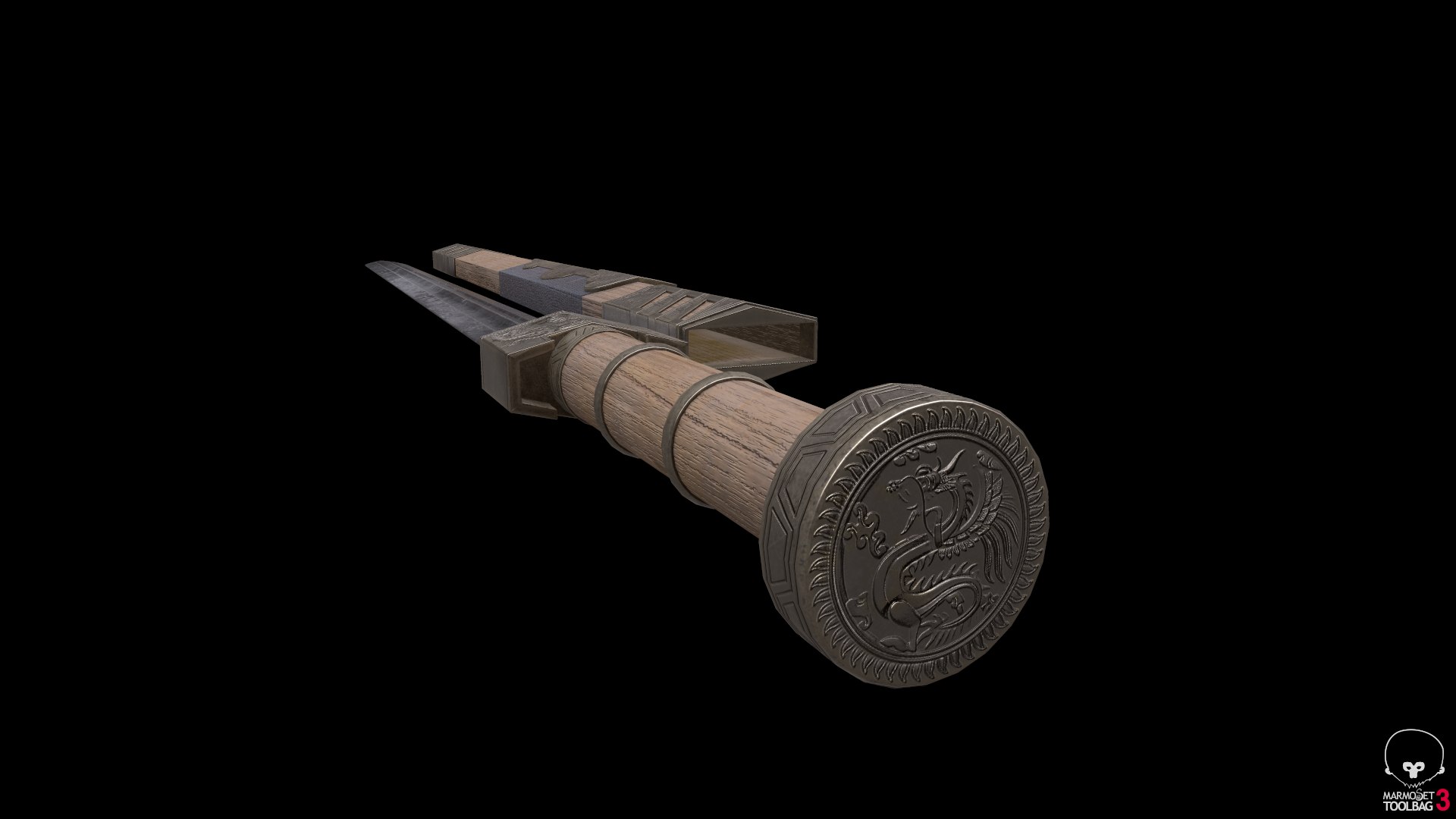 Ancient Chinese Jian Sword Model - TurboSquid 1771278