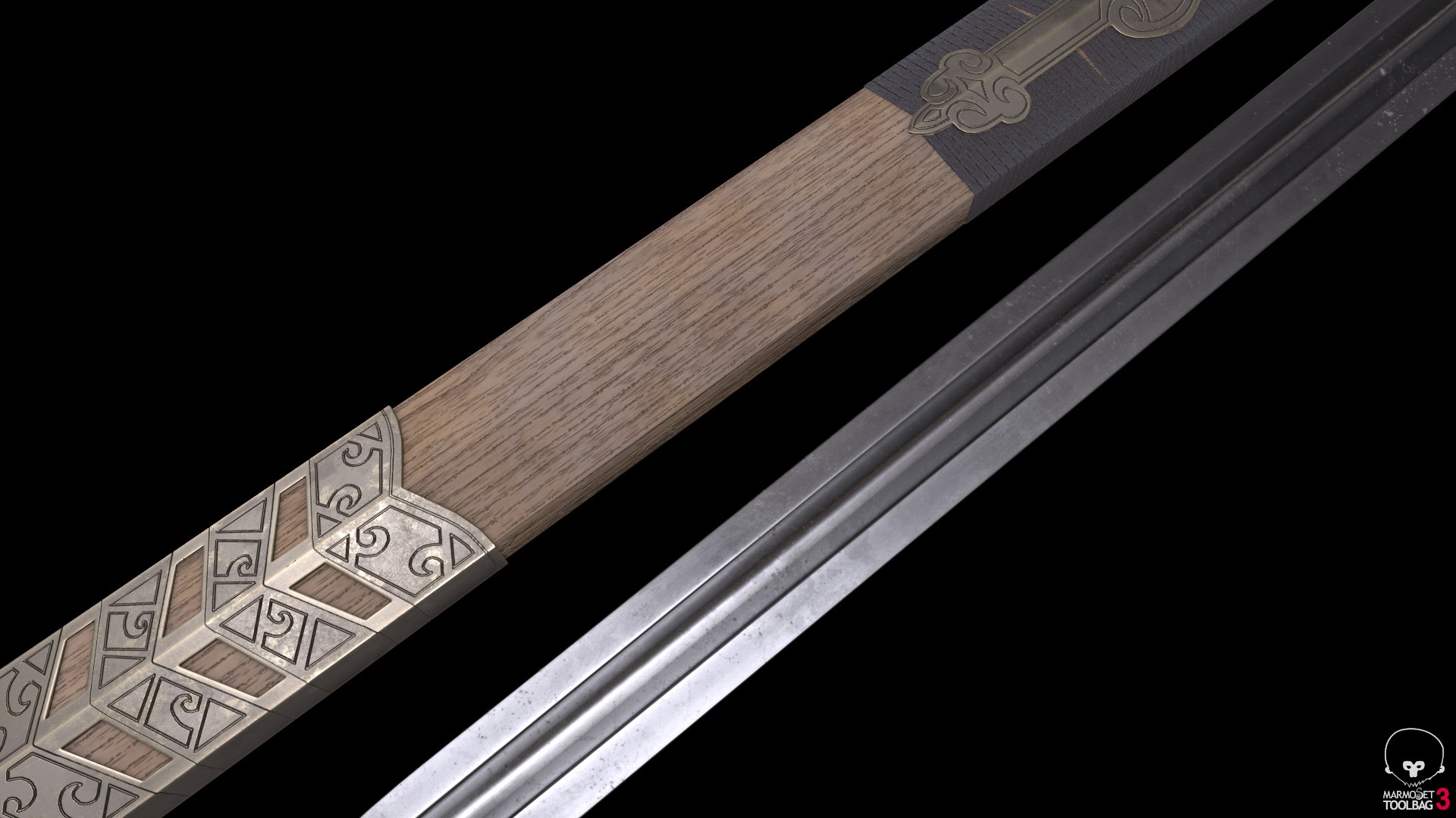 Ancient Chinese Jian Sword Model - TurboSquid 1771278
