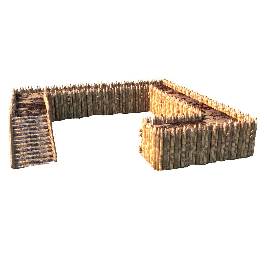 3D model wall c castle - TurboSquid 1471639