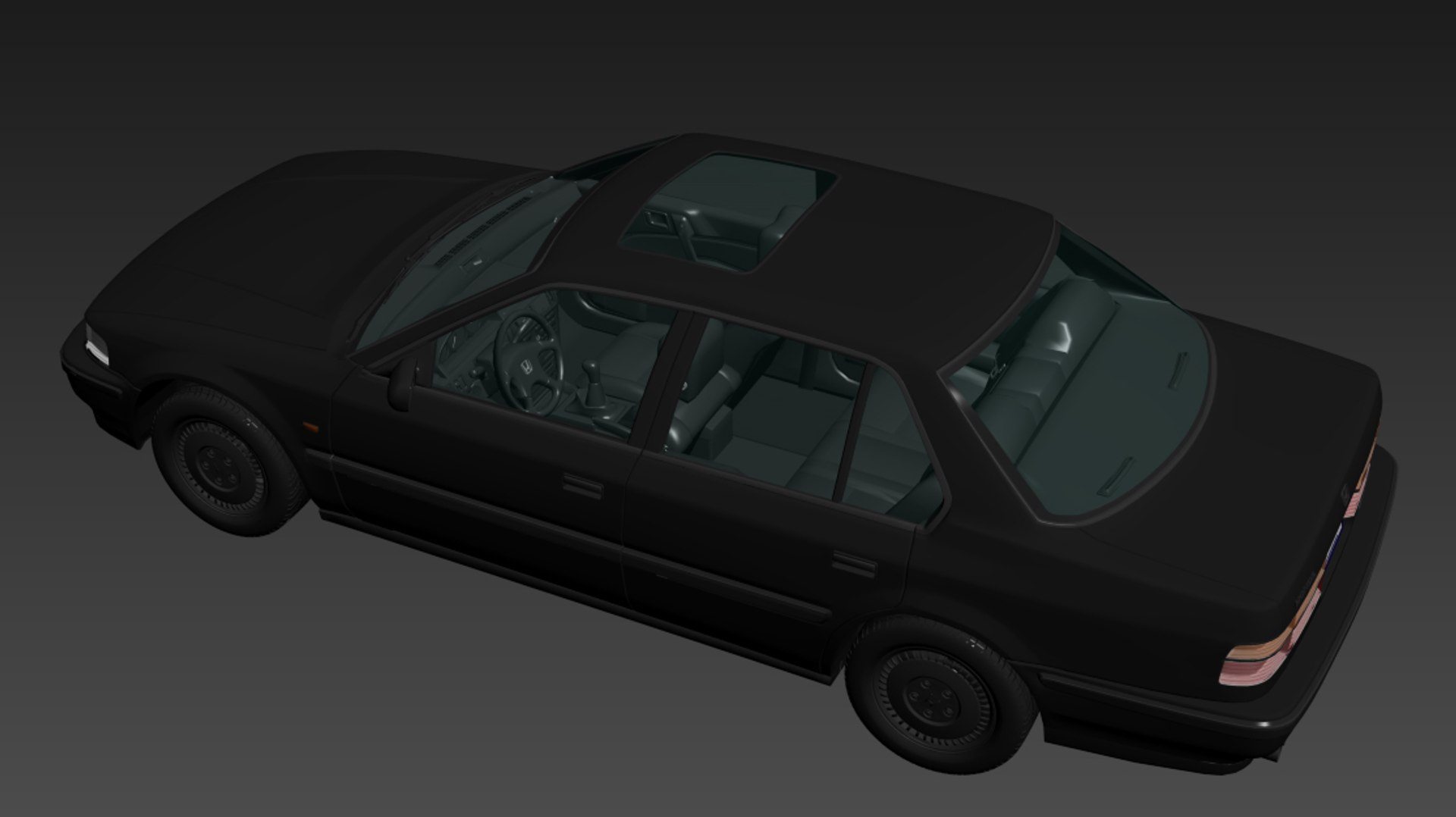 3D Honda Accord CB7 1990 - TurboSquid 1998465