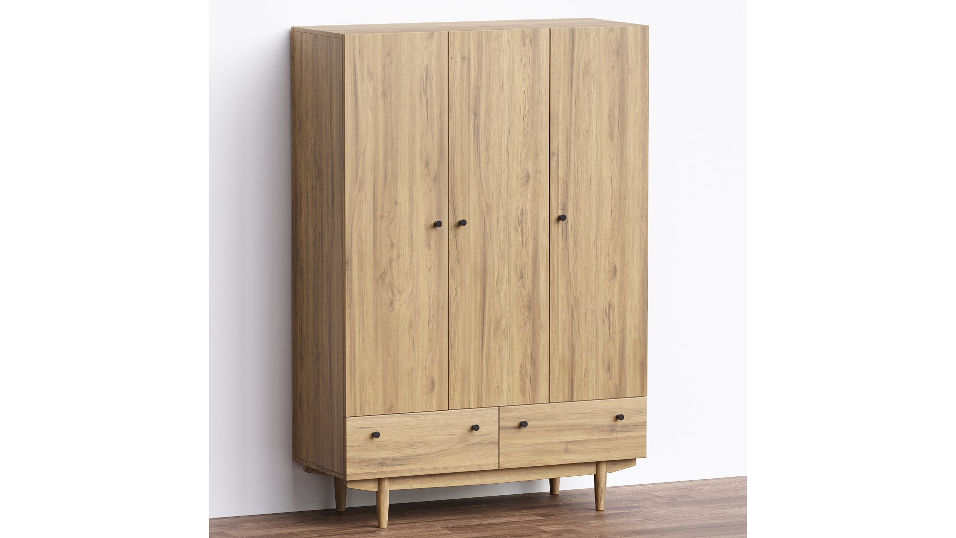 Wardrobe 002 3D Model - TurboSquid 2201506