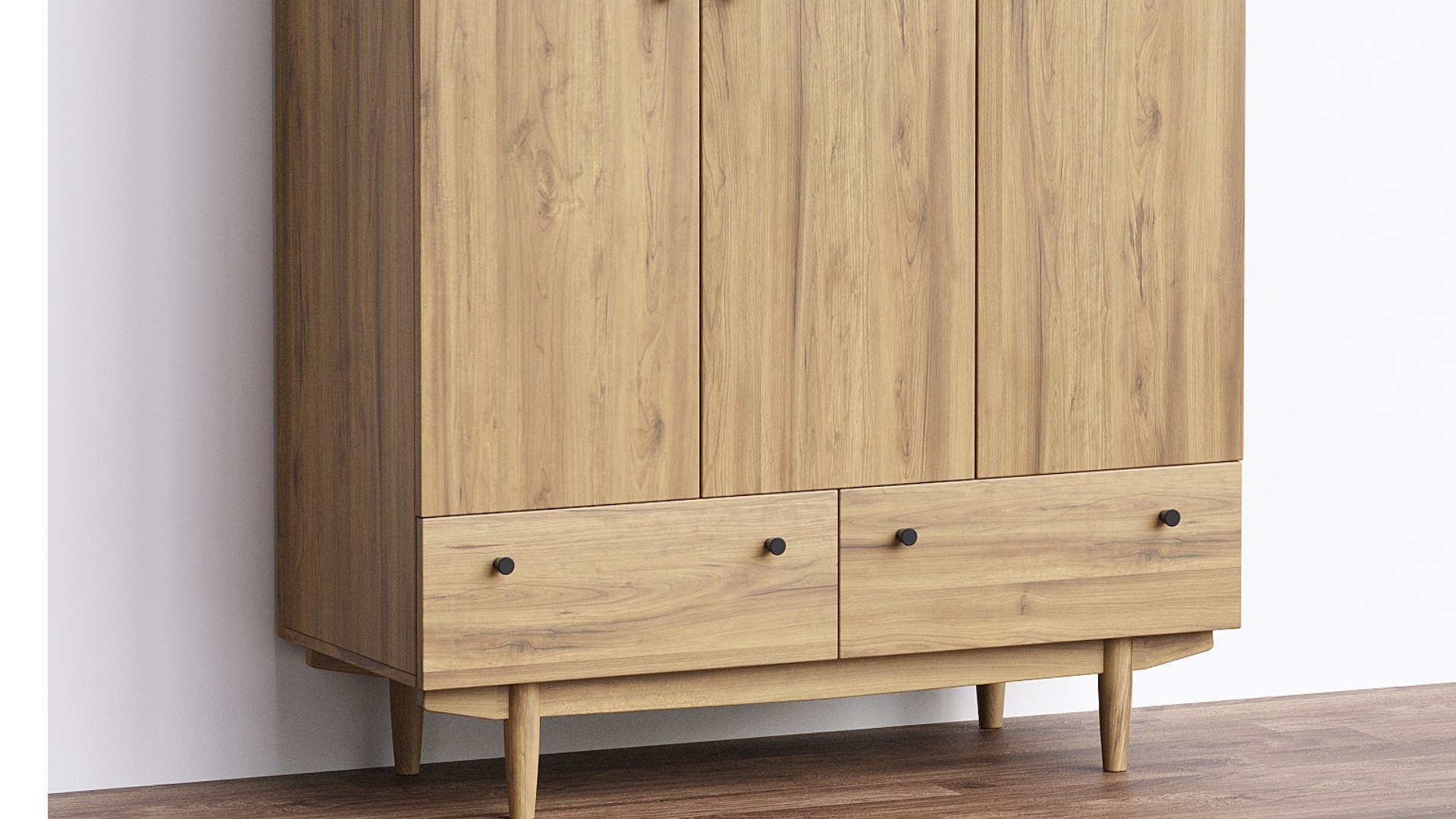 Wardrobe 002 3D Model - TurboSquid 2201506