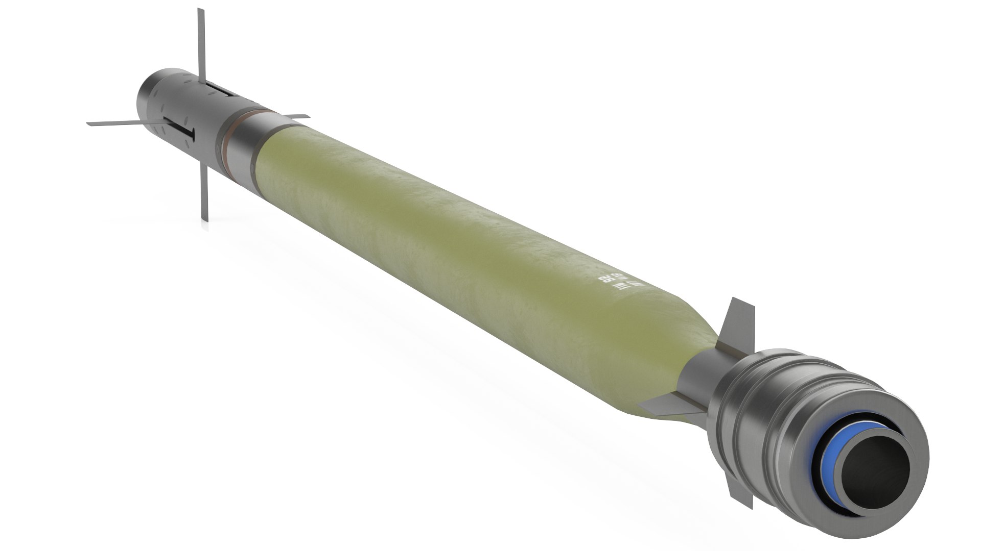 3D FIM 92 Stinger Missile Model - TurboSquid 1984626