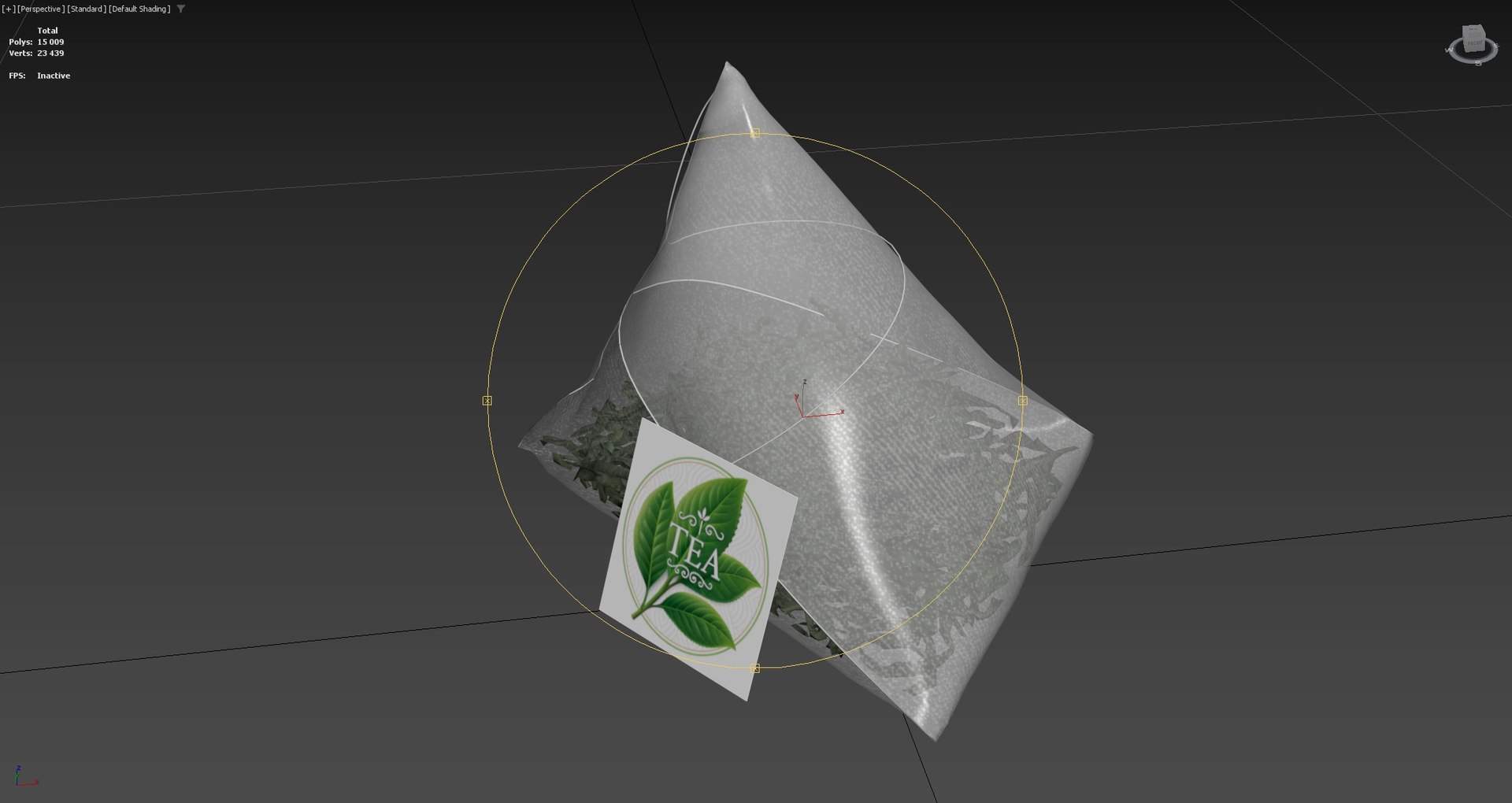 Tea Bag Pyramid Model - TurboSquid 2404363