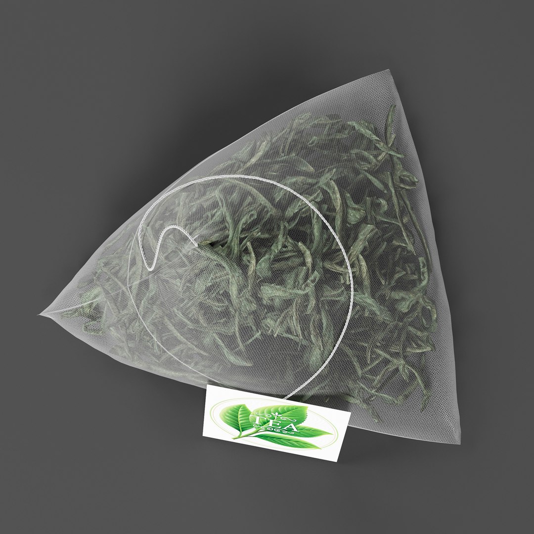 Tea Bag Pyramid Model - TurboSquid 2404363
