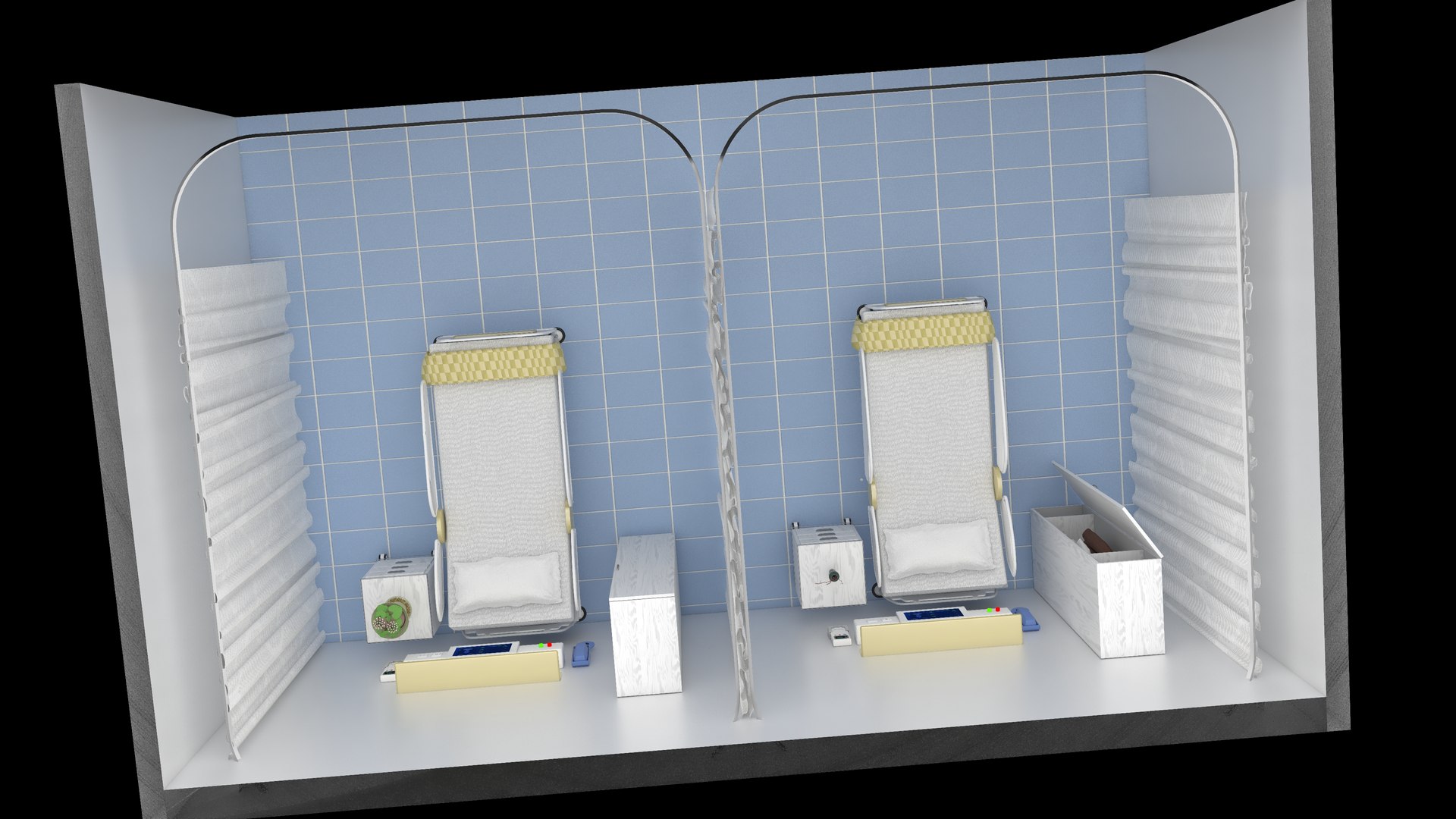 3D Hospital Ward 5 - 4K - TurboSquid 2245784