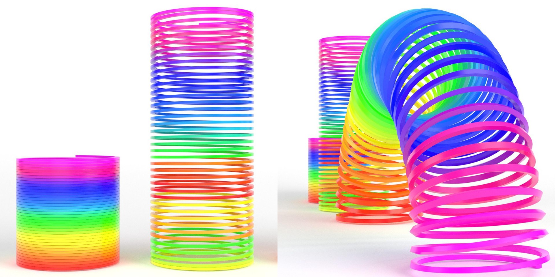 Magic Springs Toy Set 3D Model - TurboSquid 1623712