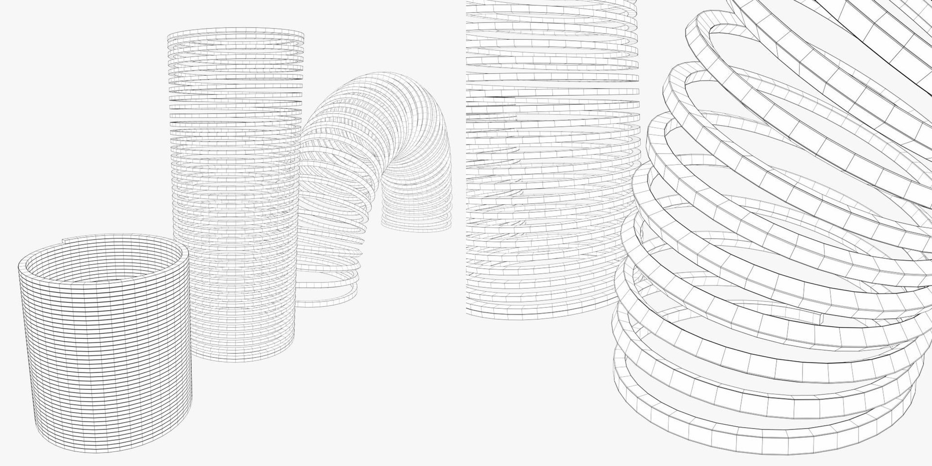 Magic Springs Toy Set 3D Model - TurboSquid 1623712