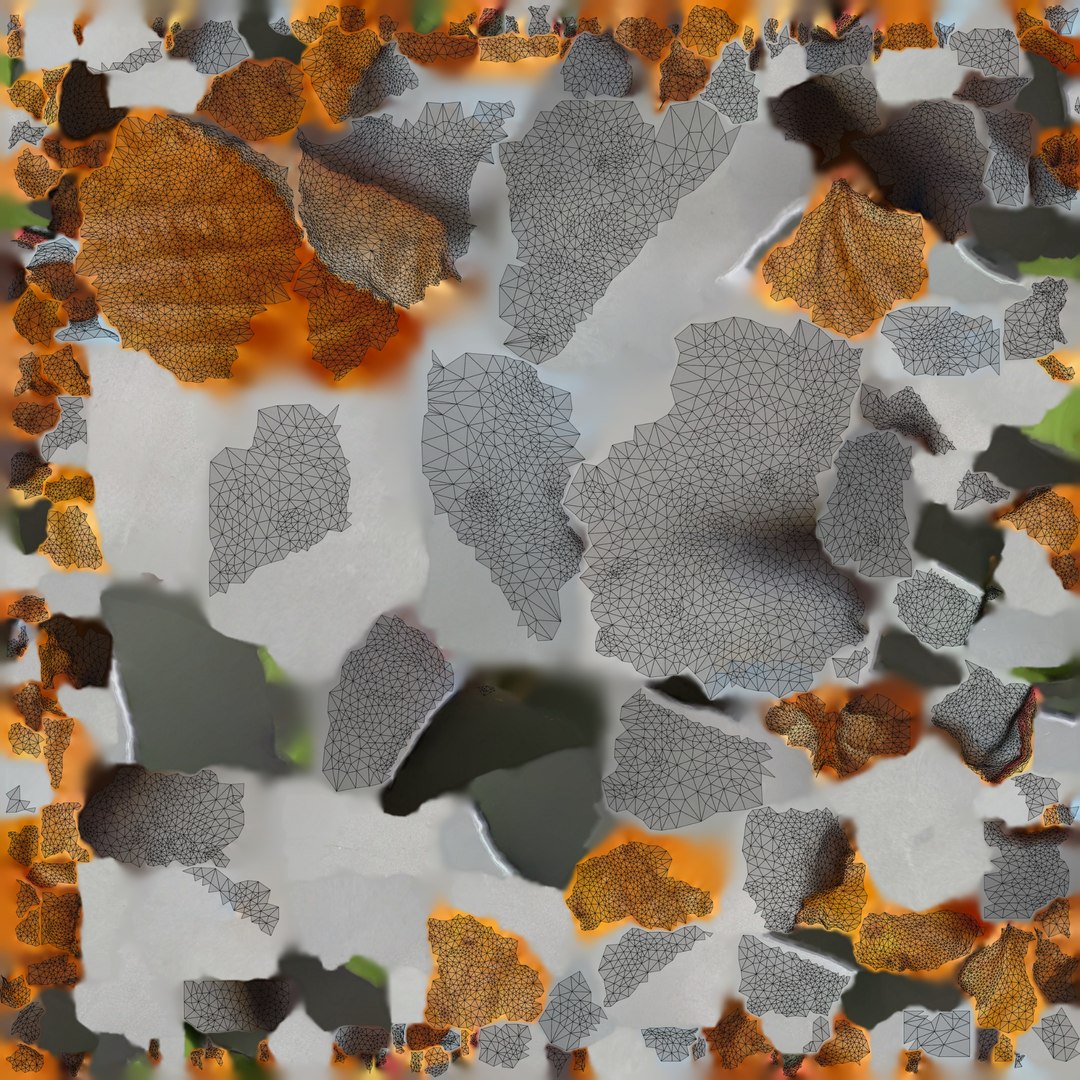 Leaf On Table 3D Model - TurboSquid 2009656